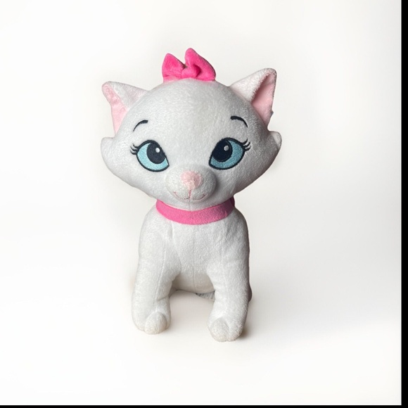 Disney | Toys | Disney Store Aristocats Marie Sitting White Kitten Cat ...